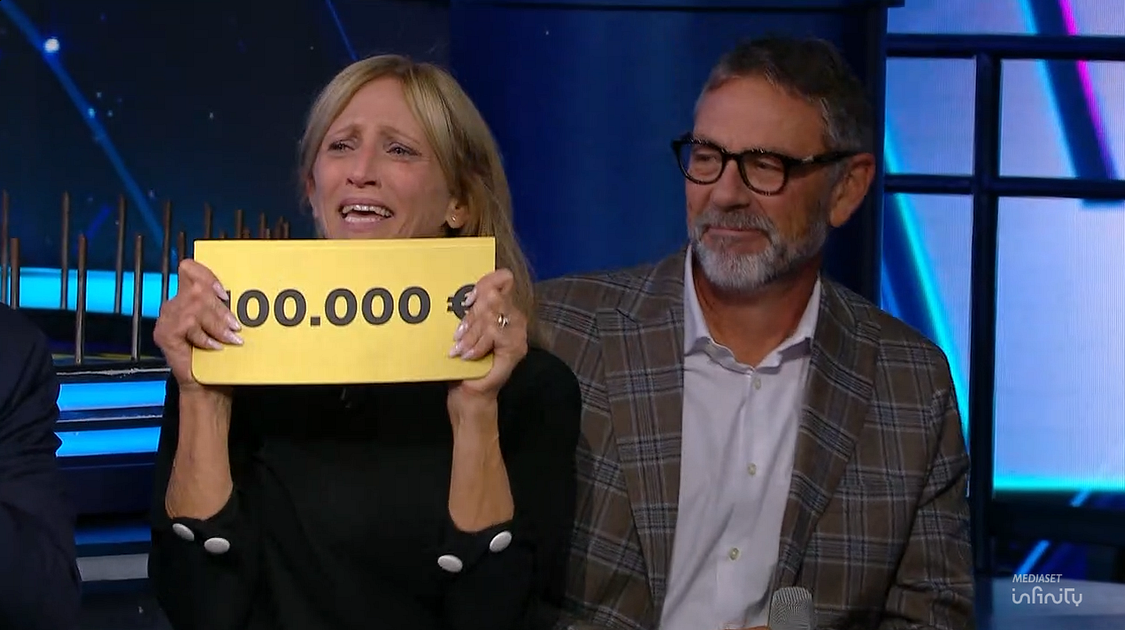 La Ruota della Fortuna, la campionessa Daniela e la vincita più alta di sempre | Mediaset Infinity