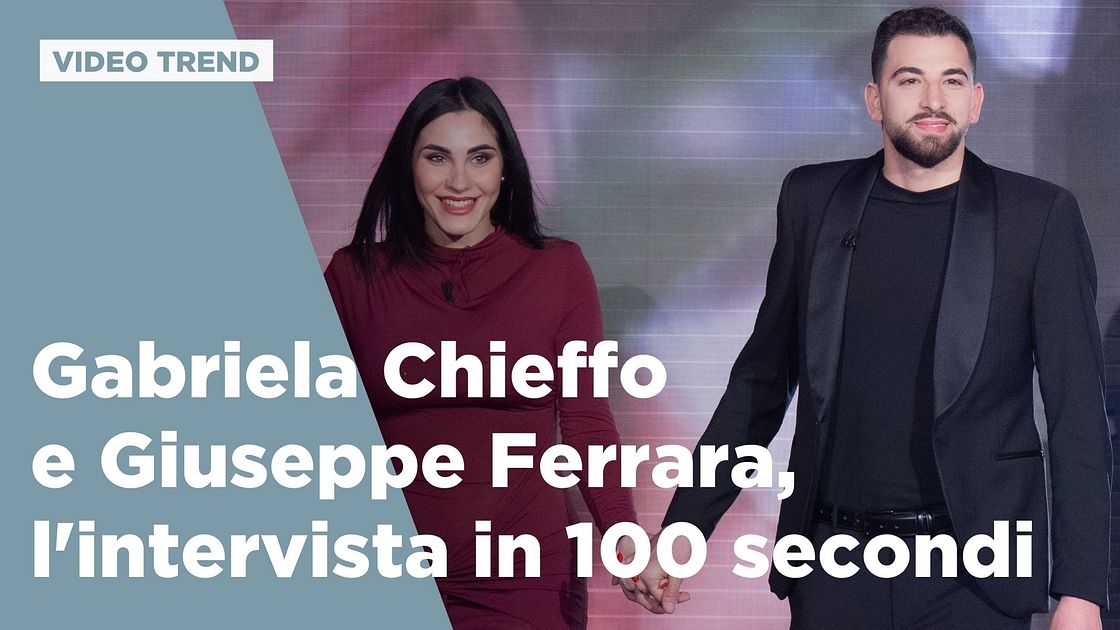 Gabriela Chieffo e Giuseppe Ferrara, l'intervista in 100 secondi ...
