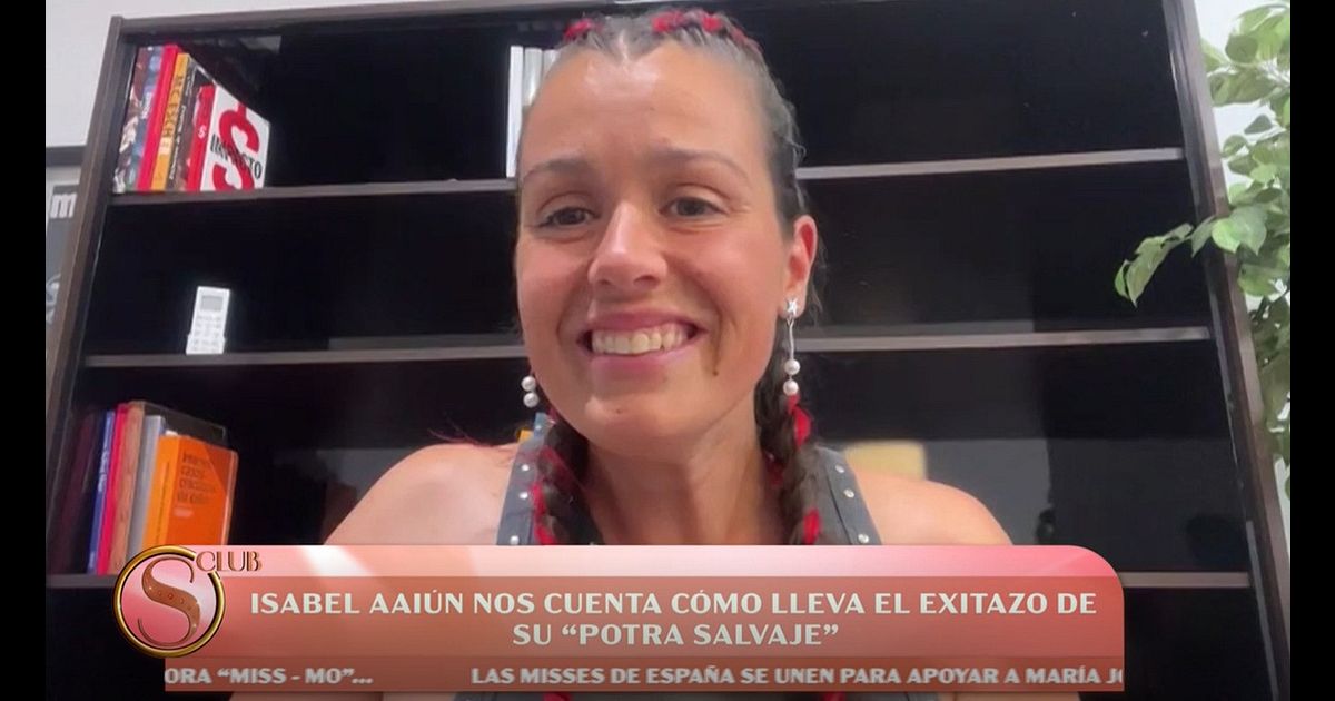 Socialité: Isabel Aaiún, cantante de 'Potra Salvaje', en 'Socialité ...