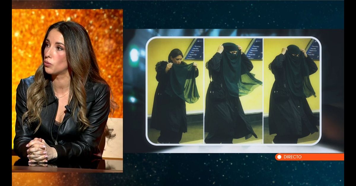 Horizonte: Rebeca Crespo desmiente el bulo del niqab y reacciona a ...