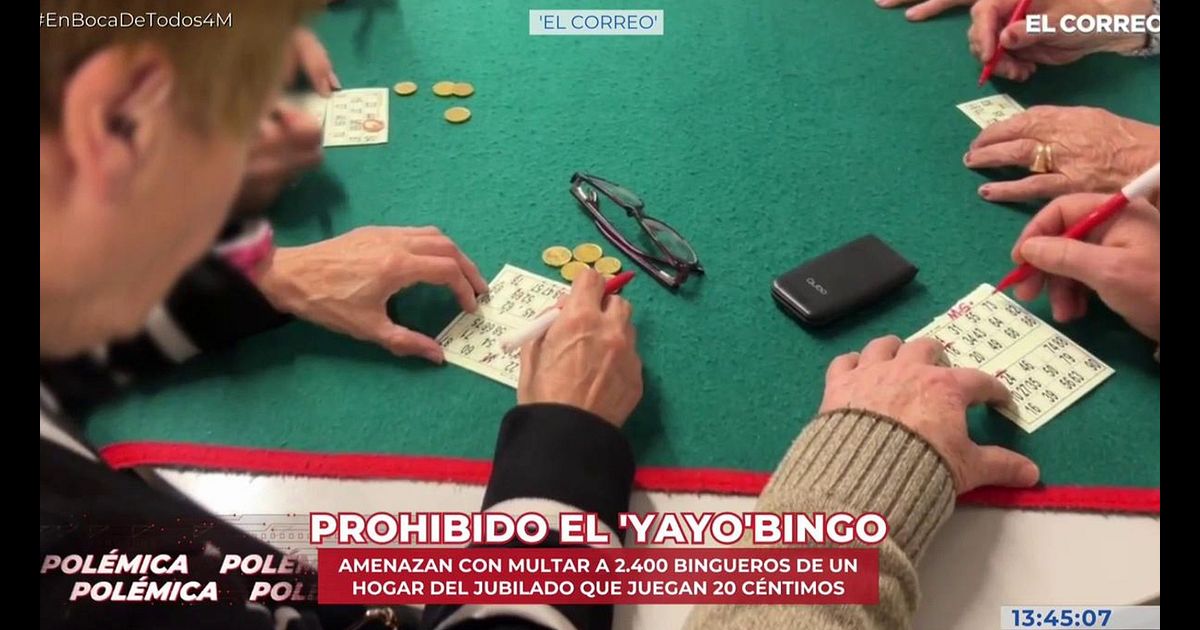 En boca de todos: Prohíben jugar al bingo a un grupo de pensionistas en ...