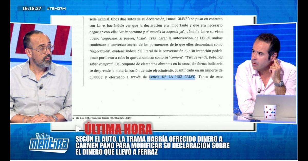 Todo es mentira: Última hora | Según el auto, la trama habría ofrecido ...
