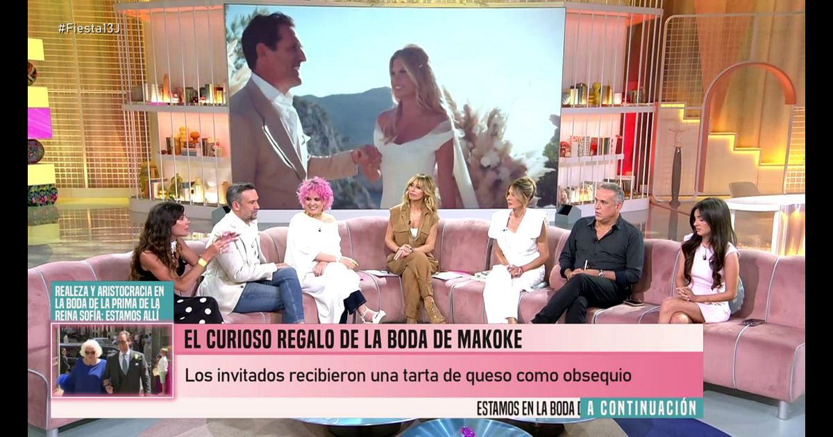 Fiesta: El curioso regalo de Makoke y Gonzalo a los invitados de su ...