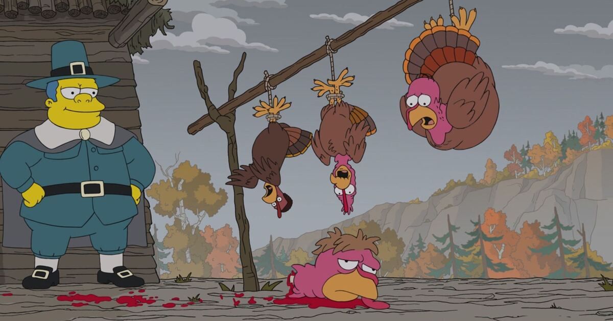 I Simpson: S31E8 - Il giorno del ringraziamento horror Video | Mediaset ...