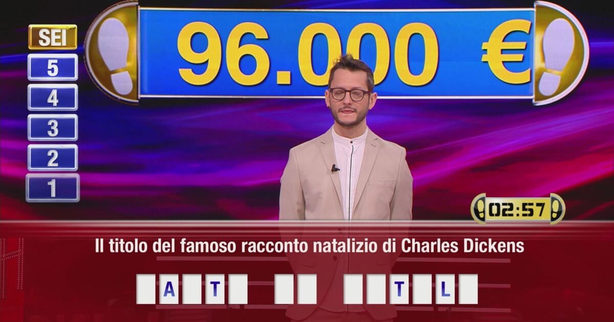 Caduta libera: Enrico torna al gioco finale "Sei vincente" Video ...