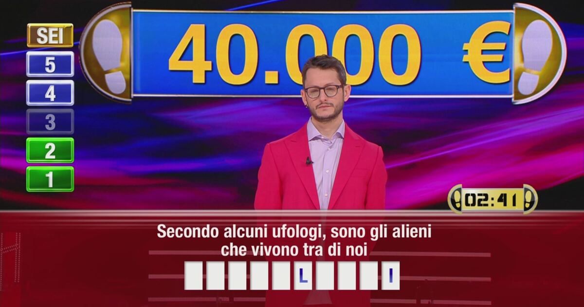 Caduta libera: Enrico al gioco finale "Sei vincente" Video | Mediaset Infinity