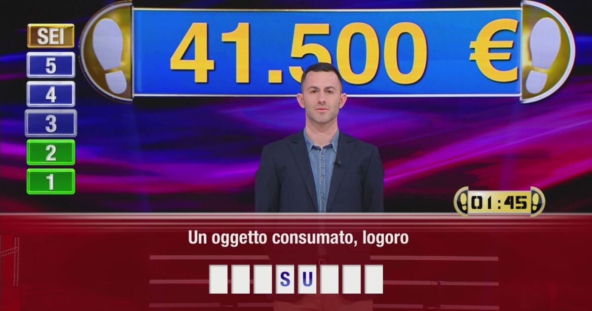 Caduta libera: Federico al gioco "Sei vincente" Video | Mediaset Infinity