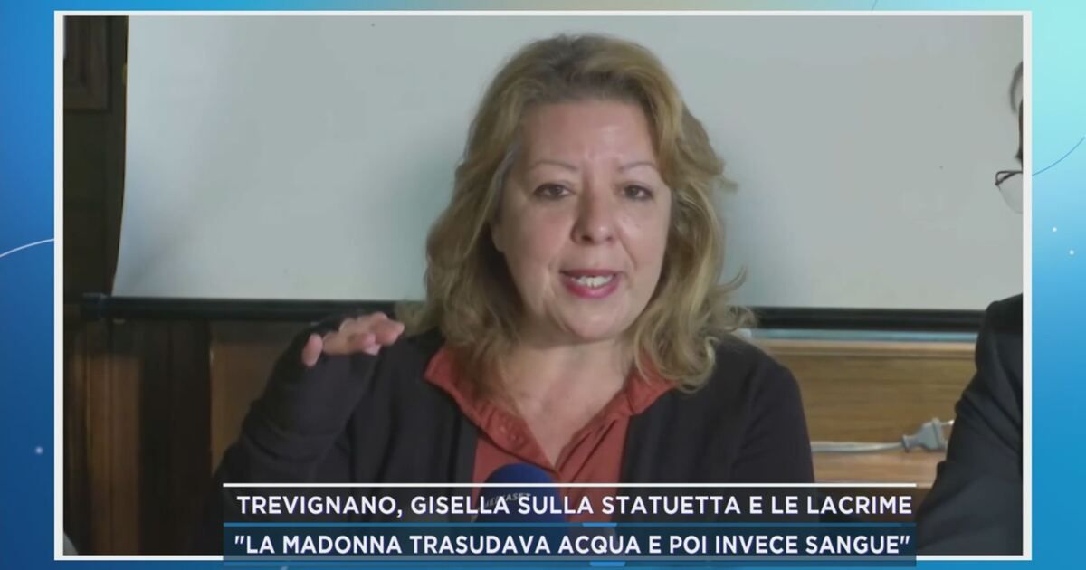 Mattino Cinque: Trevignano, Gisella sulla statuetta e le lacrime Video ...