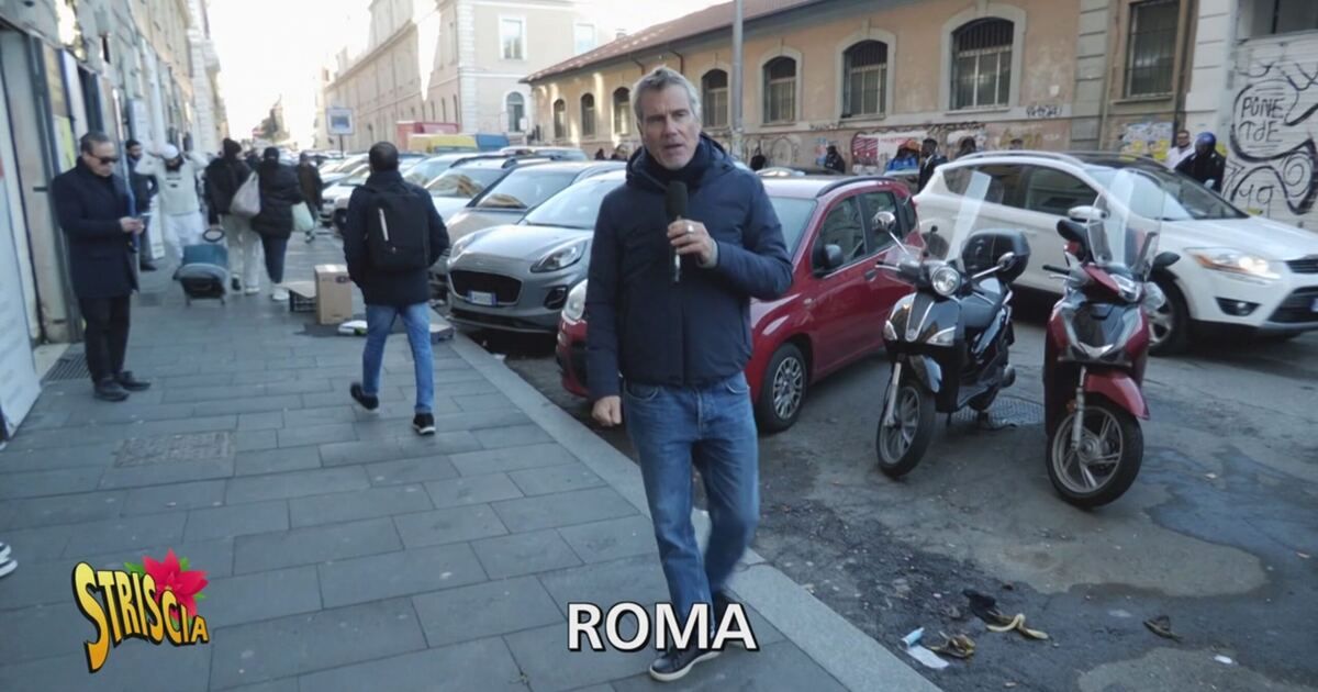 Striscia la notizia: Dopo l'aggressione, Jimmy Ghione torna nei pressi ...