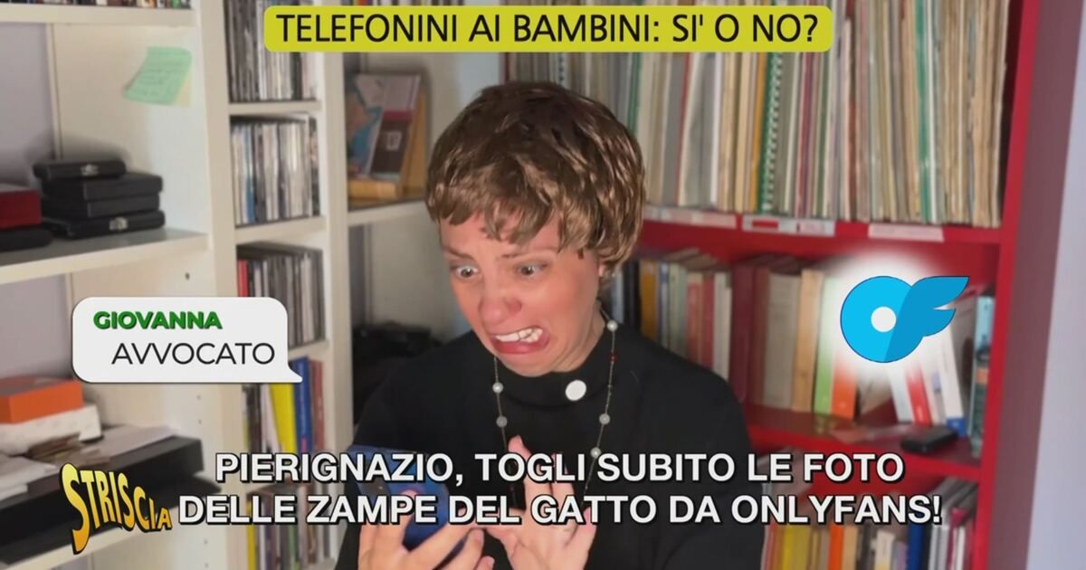 Striscia la notizia: I bambini e il telefonino: ecco come potrebbero ...