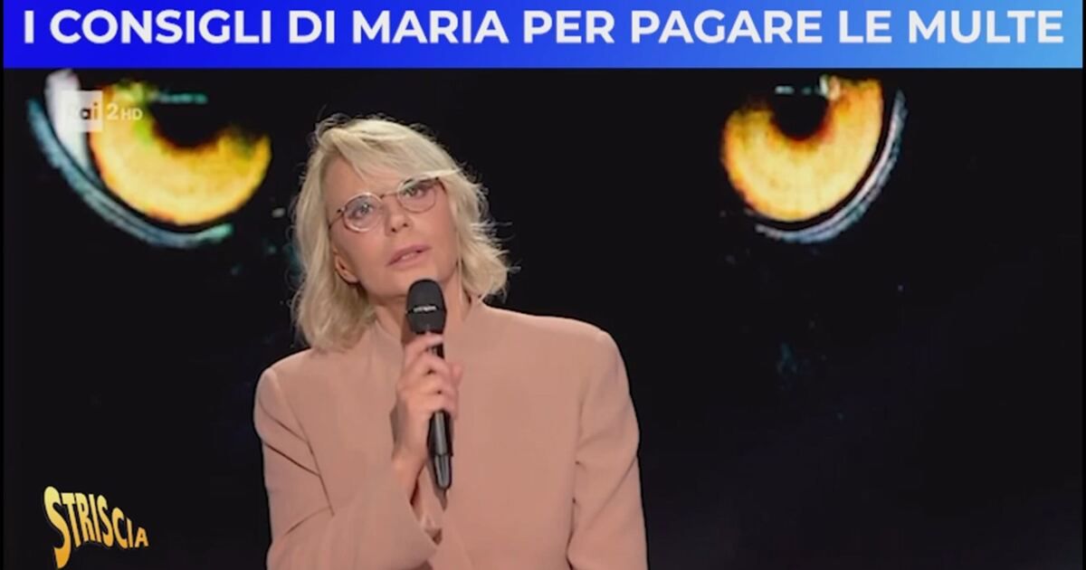 Striscia la notizia: Maria De Filippi a Belve: per pagare le multe ...