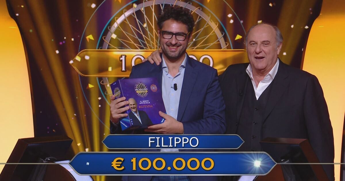 Chi vuol essere milionario: Filippo è il vincitore della prima puntata ...