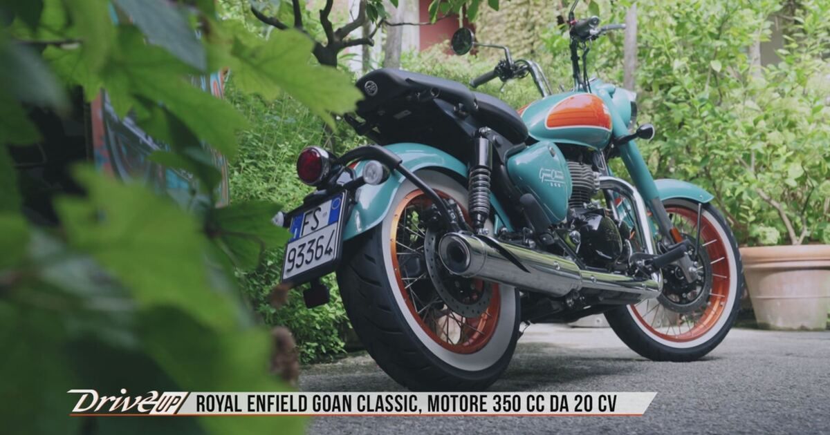 Drive Up: Royal Enfield presenta Goan Classic 350 Video | Mediaset Infinity