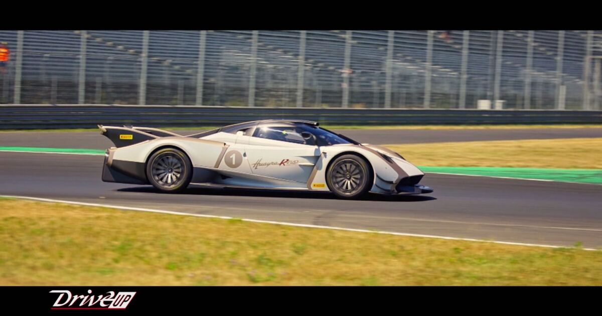 Drive Up: Pagani Huayra R EVO Roadster Video | Mediaset Infinity