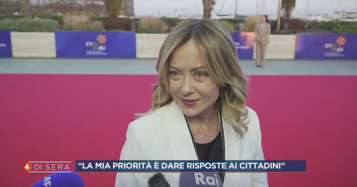 4 di sera: L'impegno di Giorgia Meloni sul tema dell'energia Video ...