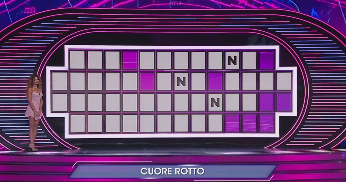 La ruota della fortuna: Round Musicale: cuore rotto Video | Mediaset ...
