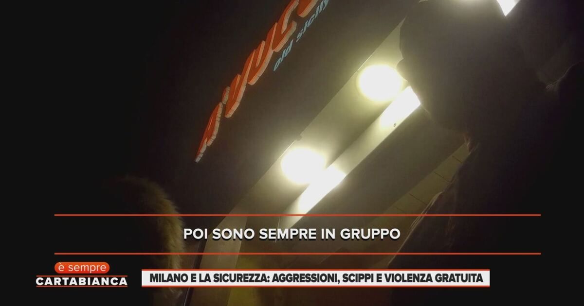 È sempre Cartabianca: Milano e la sicurezza: aggressioni, scippi e ...
