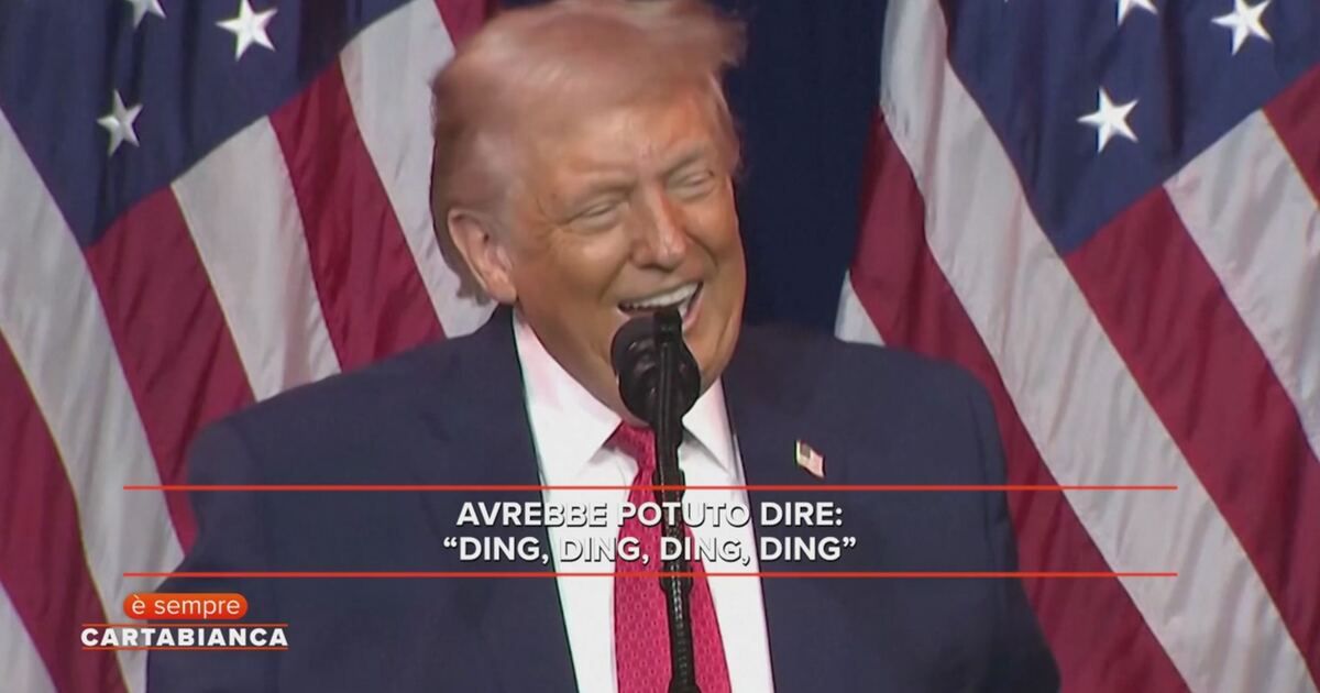 È sempre Cartabianca: Trump deride le atlete transgender Video ...