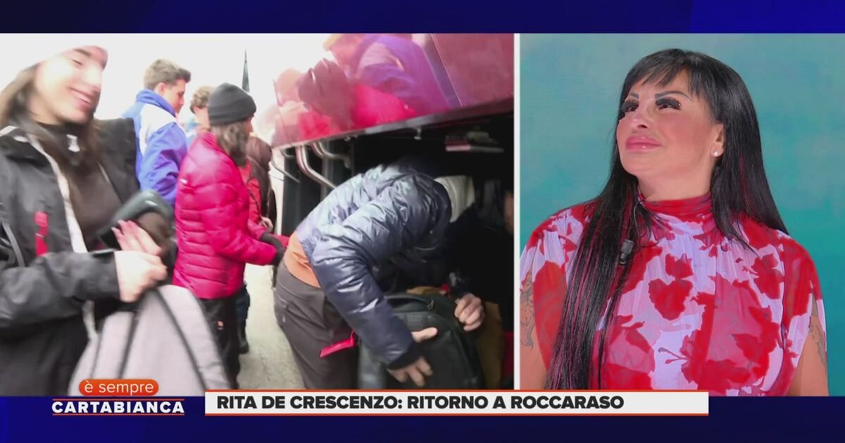 È sempre Cartabianca: Rita De Crescenzo: ritorno a Roccaraso Video ...