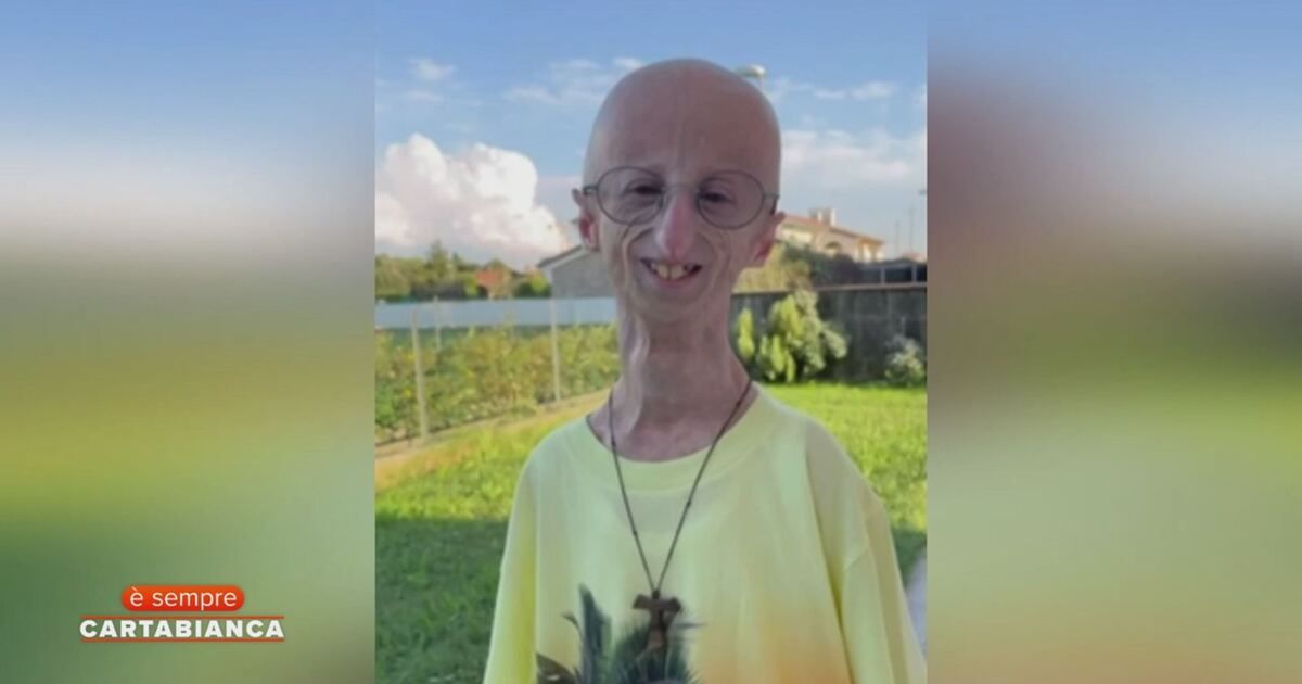 È sempre Cartabianca: Sammy Basso, coraggio e amore per la vita Video ...