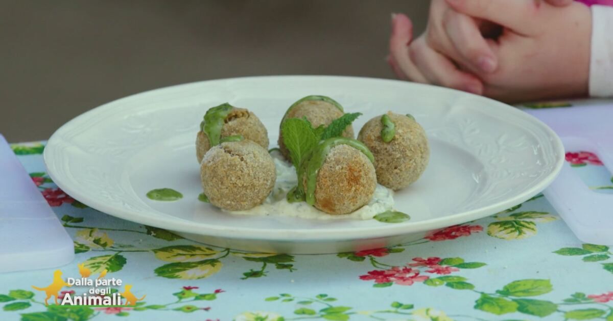Dalla parte degli animali: Polpette di lenticchie, salsa tzatsiki e ...