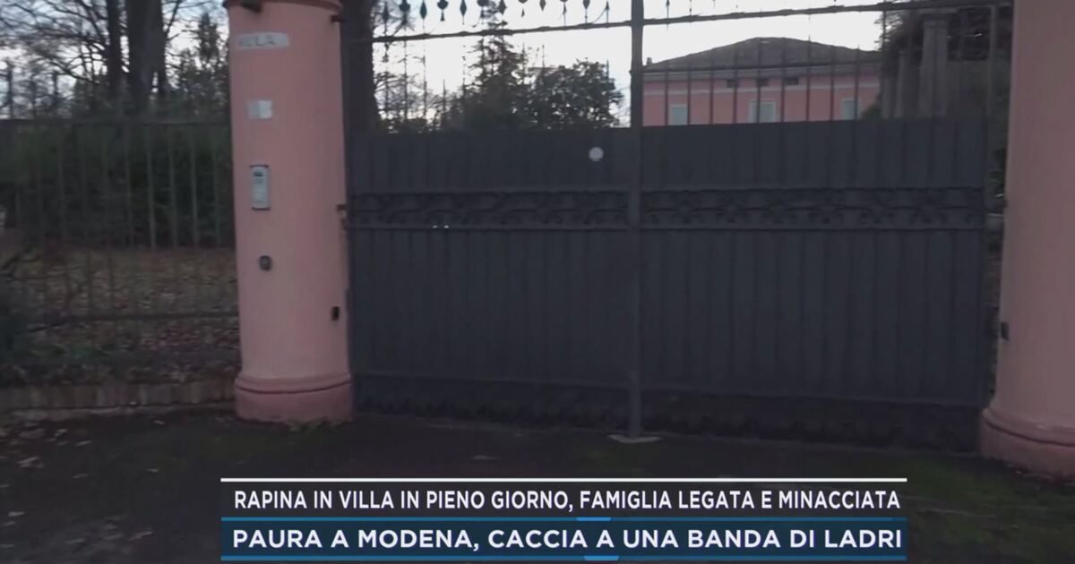 Mattino Cinque: Rapina in villa in pieno giorno, famiglia legata e ...