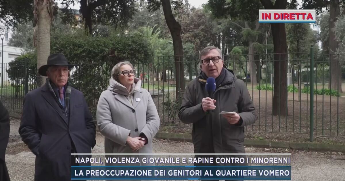 Mattino Cinque: Napoli, violenza giovanile e rapine contro i minorenni ...