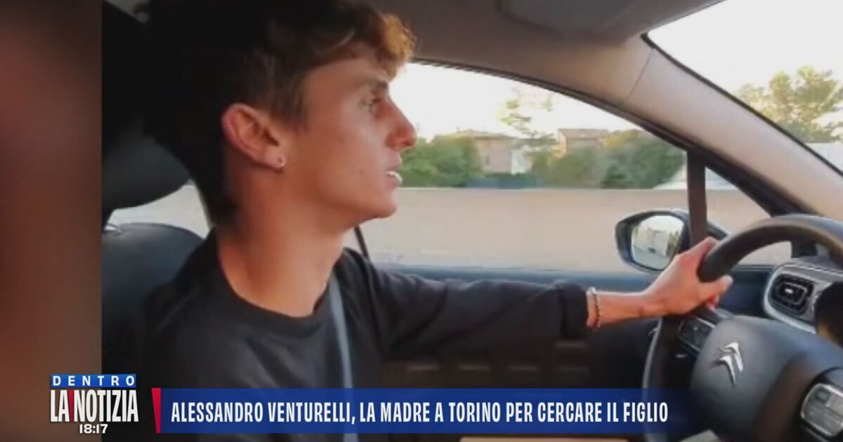 Dentro la Notizia: Alessandro Venturelli, la madre a Torino per cercare ...
