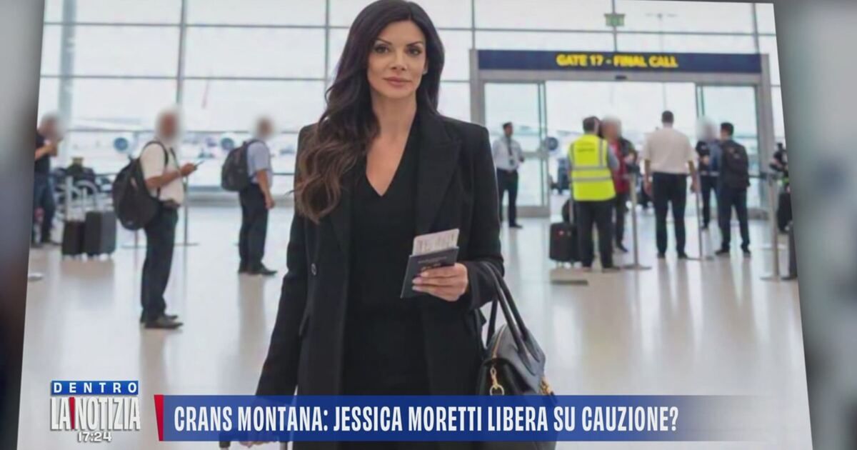 Dentro la Notizia: Crans Montana: Jessica Moretti su cauzione? Video ...
