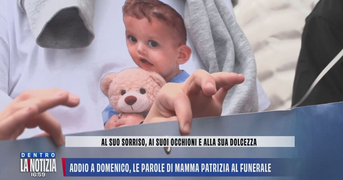 Dentro la Notizia: Addio a Domenico, le parole di mamma Patrizia al ...