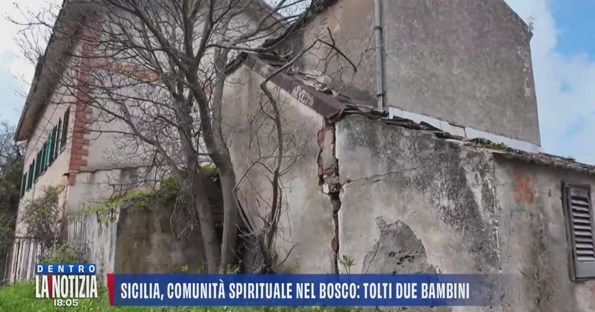 Dentro la Notizia: Sicilia, comunità spirituale bosco: tolti due ...