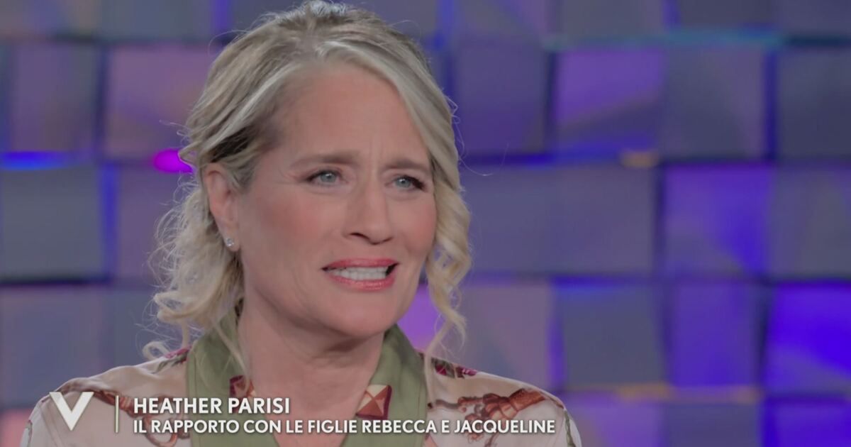 Verissimo: Heather Parisi e il rapporto con le sue figlie Rebecca e ...