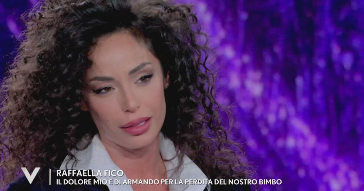 Verissimo: Raffaella Fico: "Il dolore mio e di Armando per la perdita ...