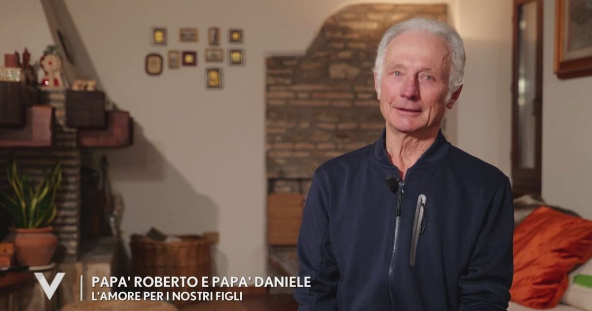 Verissimo: Papà Roberto e papà Daniele, i genitori di Federica ...