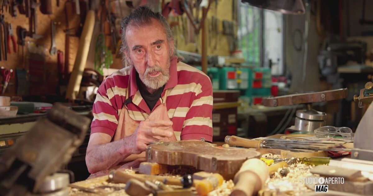 Studio Aperto MAG: Nel laboratorio di un maestro liutaio Video ...