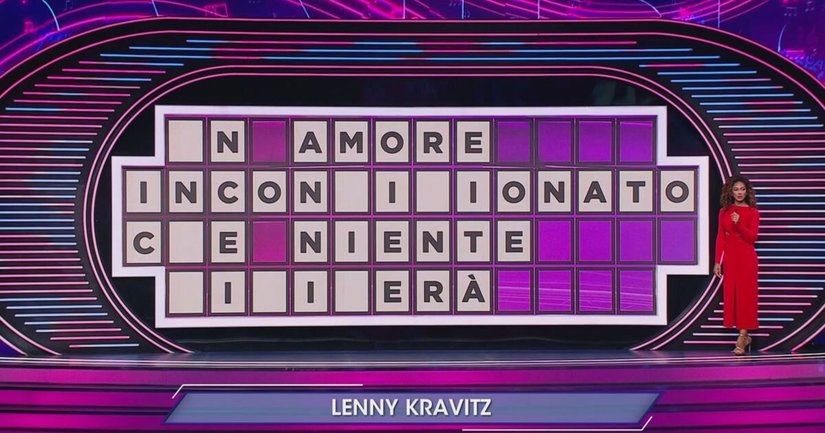 La ruota della fortuna: Round Musicale: Lenny Kravitz Video | Mediaset ...