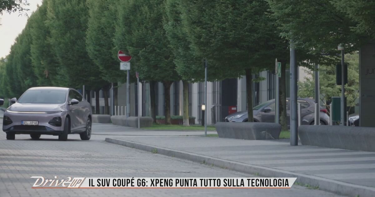 Drive Up: Uno sguardo al futuro, XPENG G6 MY26 Video | Mediaset Infinity
