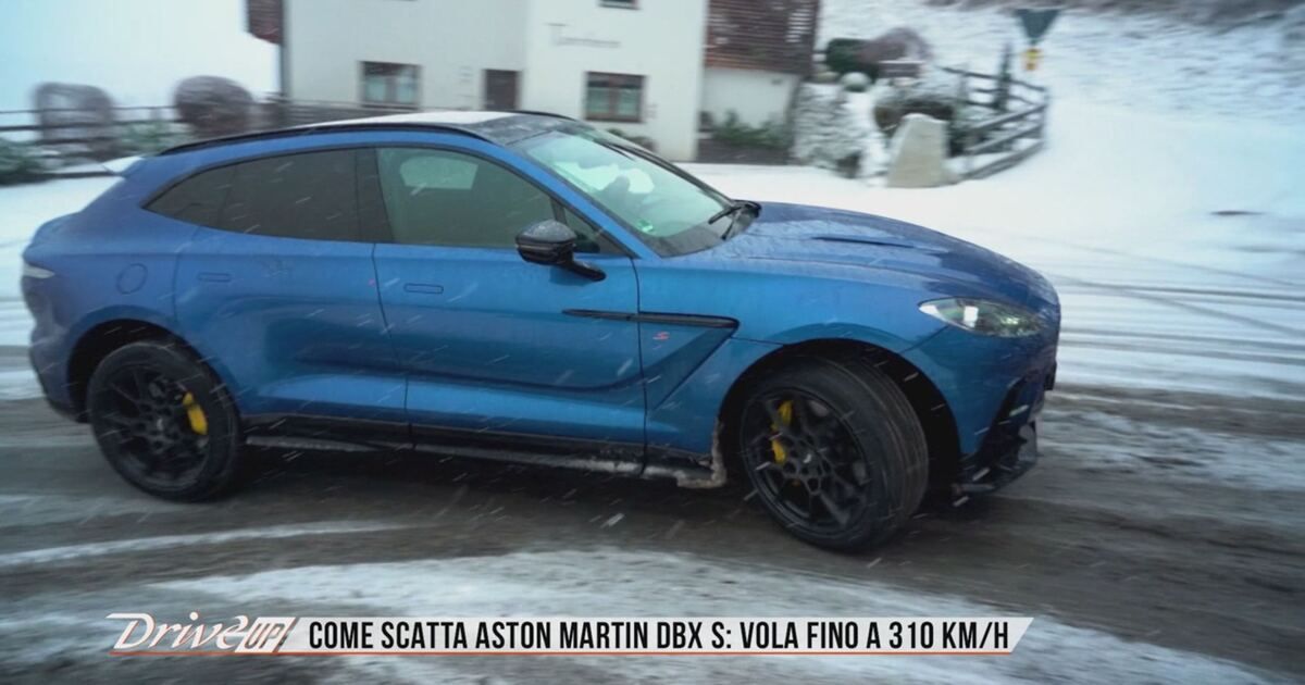 Drive Up: Aston Martin DBX S, pura potenza Video | Mediaset Infinity