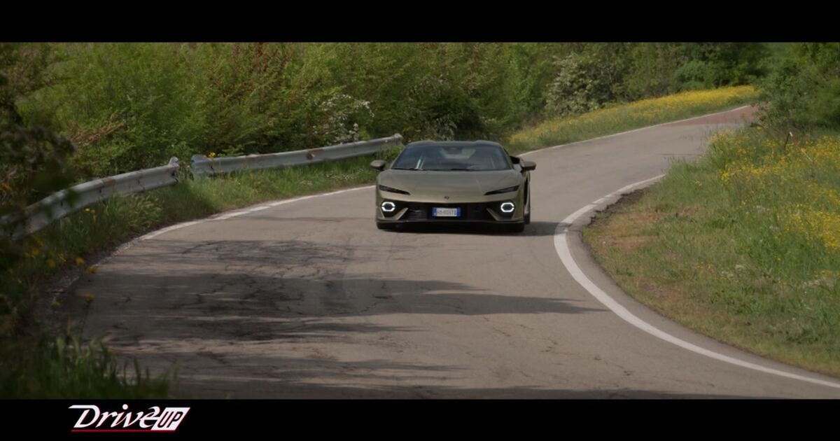 Drive Up: Lamborghini Temerario Video | Mediaset Infinity