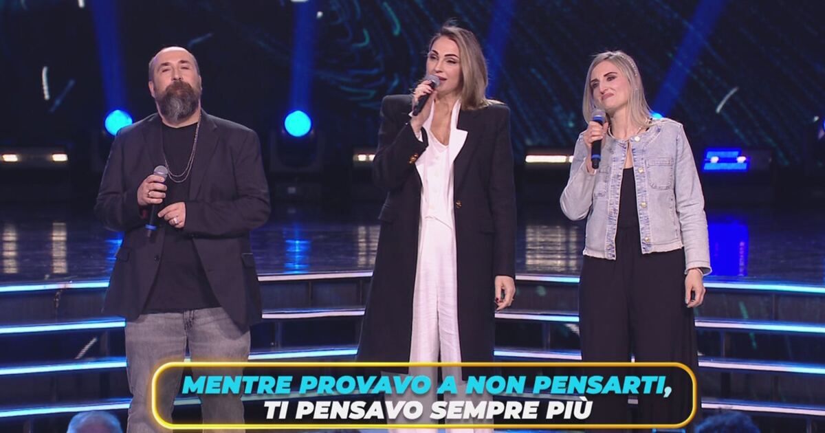 Super Karaoke: Anna Tatangelo, Filippo e Alessandra in "Un nuovo bacio ...