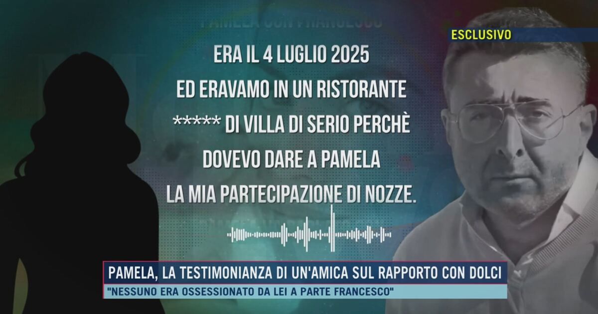 Morning news: Pamela, la testimonianza di un'amica sul rapporto con ...