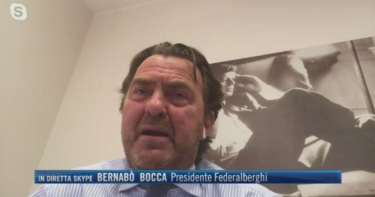 Tgcom24: Bernabò Bocca, Federalberghi: "Se non ci fanno aprire gli ...