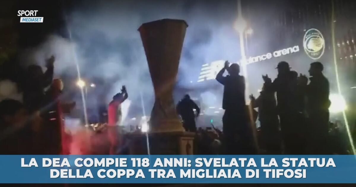 SportMediaset: Atalanta, che festa per i 118 anni della Dea! Video ...