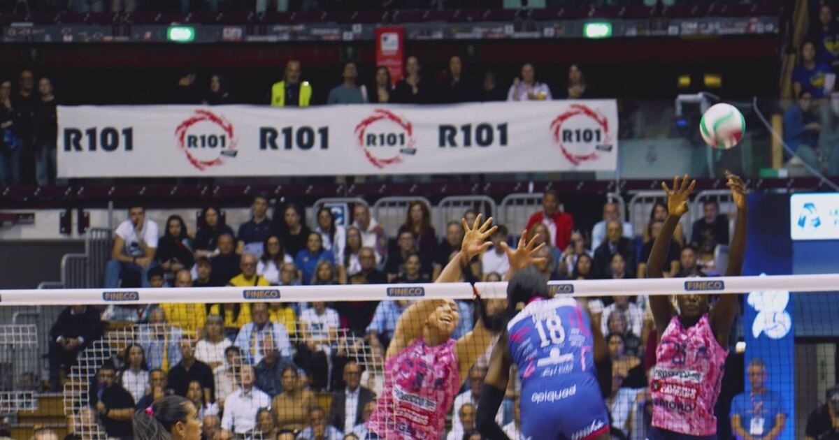 R101: R101 alla Supercoppa Fineco 2025 di volley femminile Video ...
