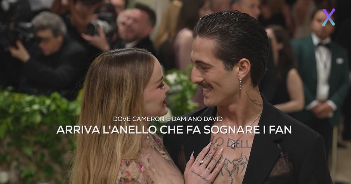 X-Style: Dove Cameron e Damiano David: l'anello di fidanzamento, la ...