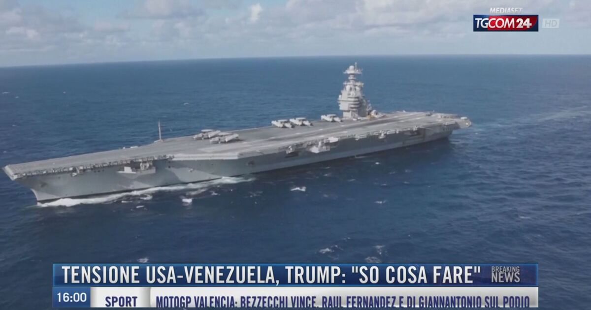 Tgcom24: Breaking News delle 16.00 | Tensioni Usa-Venezuela, Trump: "So ...