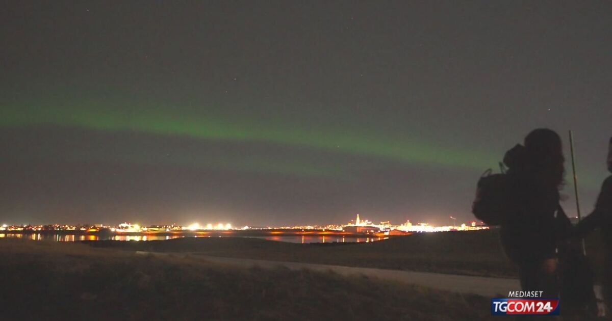 Tgcom24: Aurora boreale, anche in Italia la più grande tempesta solare ...