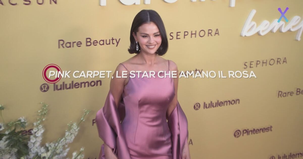 X-Style: Pink Carpet, le star che amano il rosa Video | Mediaset Infinity